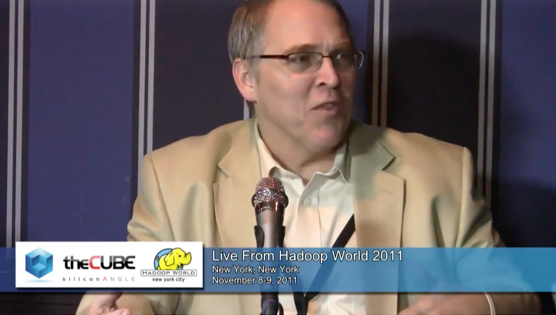 Bob Gourley Featured on The Cube at Hadoop World